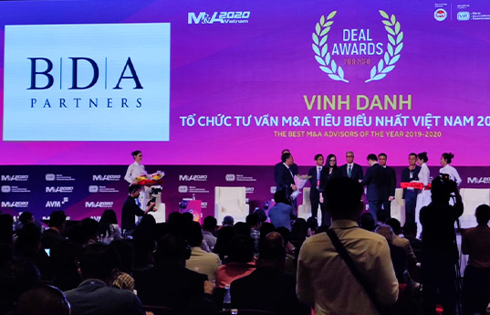 BDA is named M&A Advisory Firm of the Year, Vietnam - BDA Partners